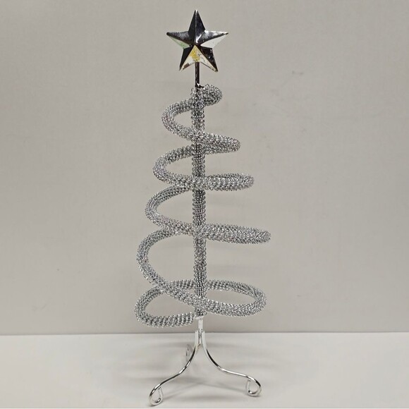 Vintage | Holiday | Vintage Avant Garde Silver Spiral Christmas Tree ...